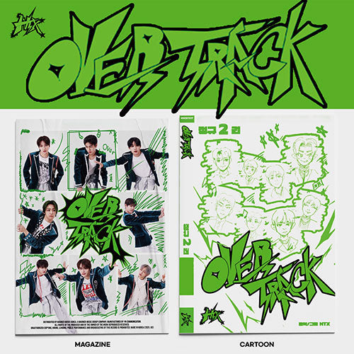 NTX 2nd Album - OVER TRACK Random (PHOTOBOOK Ver.) – KPOP RENO